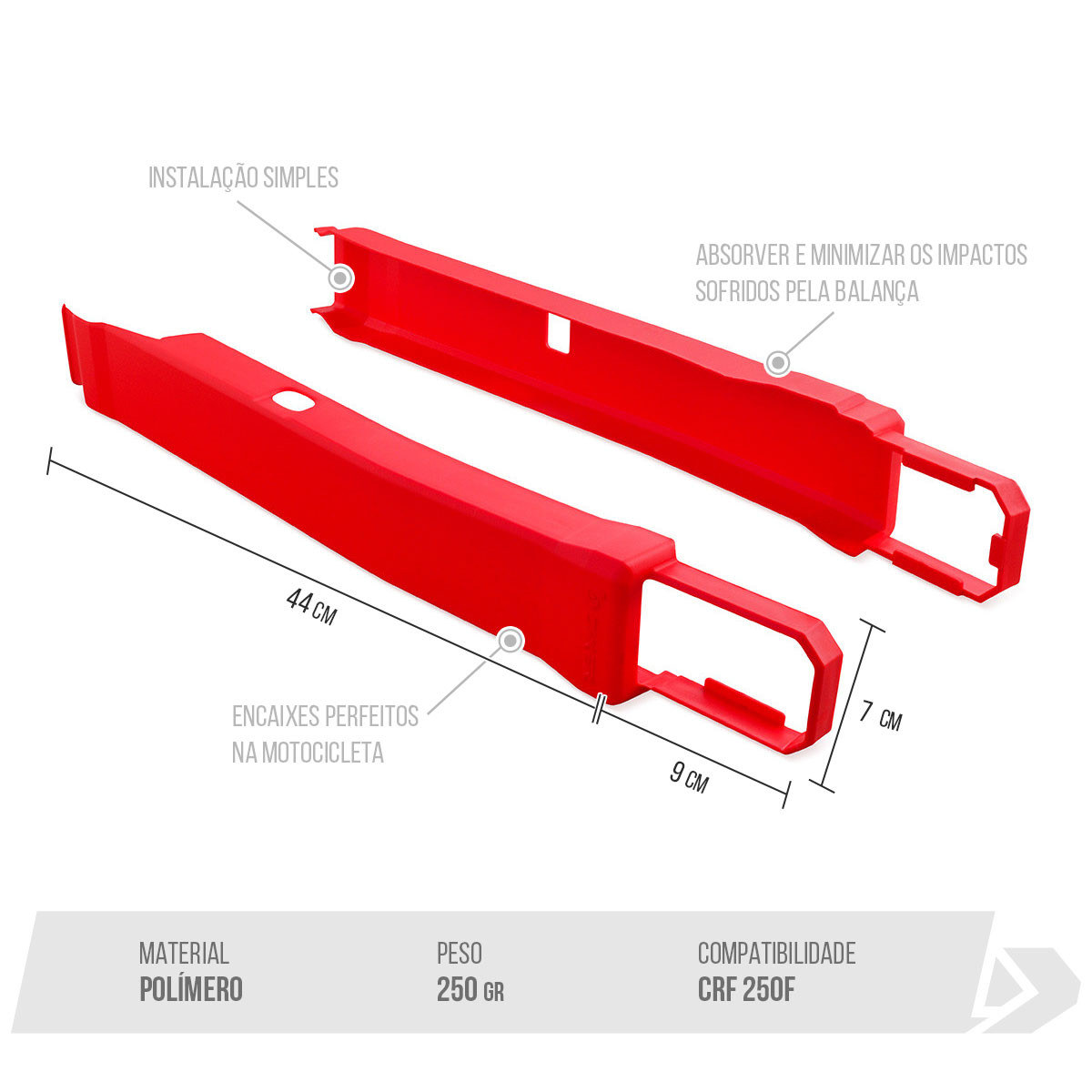 Protector tijera/ basculante HONDA CRF 250F BIKER® – TST The South Track